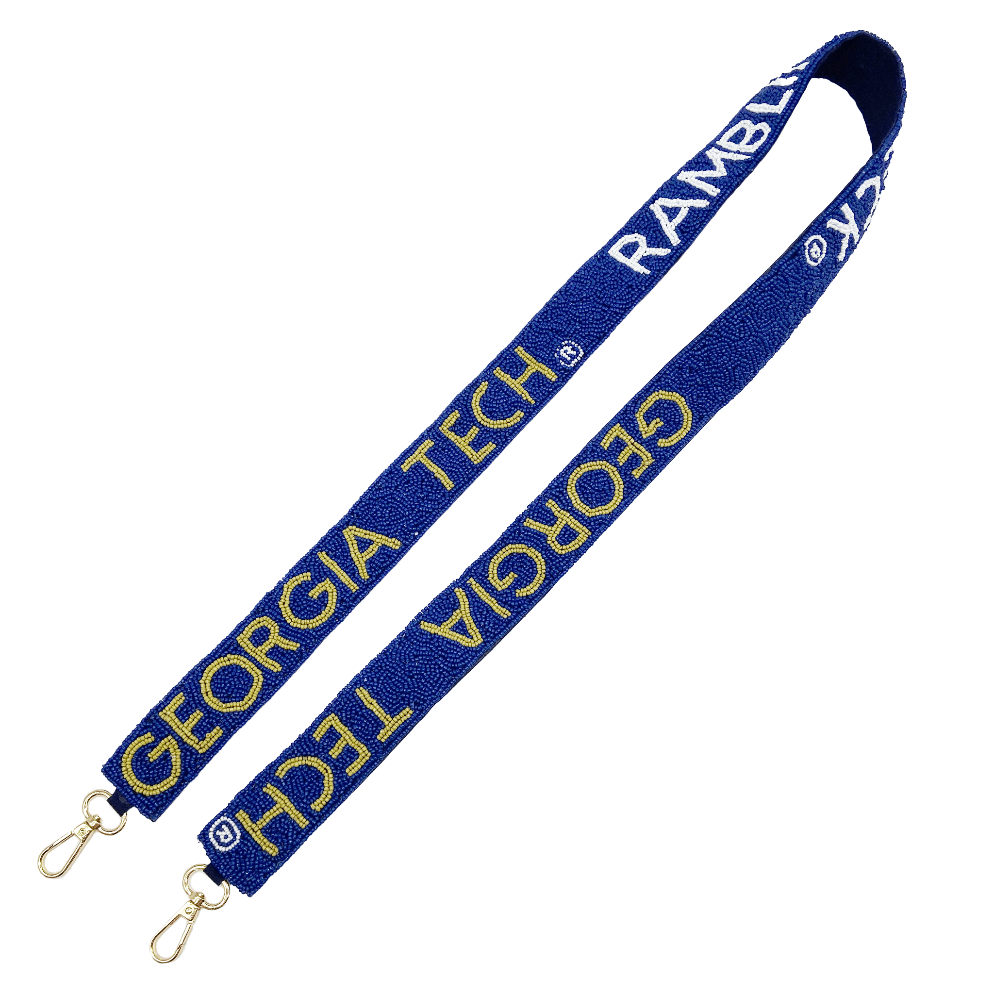 Georgia Tech Beaded Purse Strap | SDCT.shop - Sew Dreams Come True®